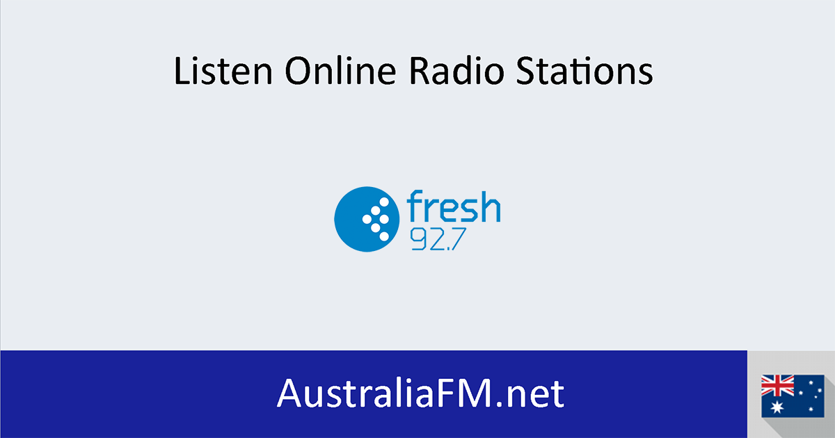 Fresh FM live - Australian Radio Online